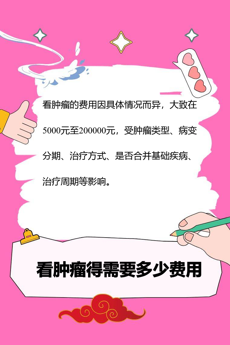 看腫瘤得需要多少費用-快速問醫生